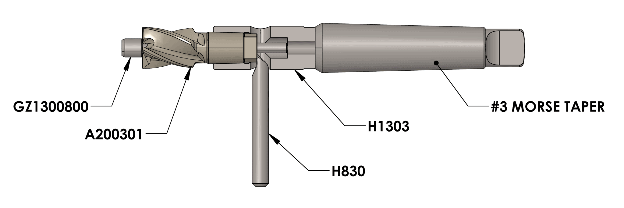 Modular Front Counterboring